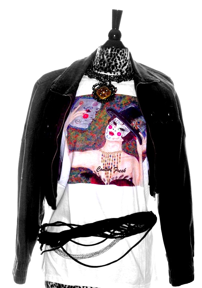 Tee Shirt, Fine Arts, Control Freak In Small, Medium Or Large on Luulla